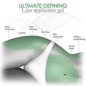 Ultimate Defining Body Gel Applicator Lipo Gel Cream it Works For Firming Toning Contouring - 150 Ml