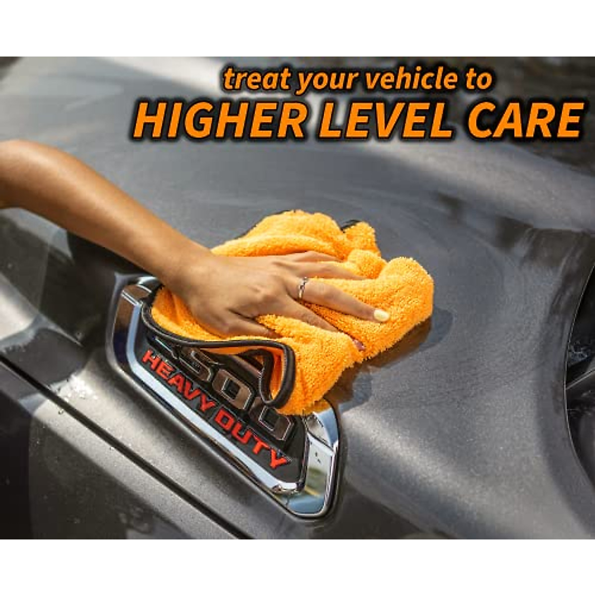 Car Wash Kit with 5-12 ft Extension Pole // Car Washing Brushes Set with Telescopic pole // Microfiber Wash Mop // Soft Wash Brush and Car Wash Tools // The Ultimate RV, Truck Washing Kit