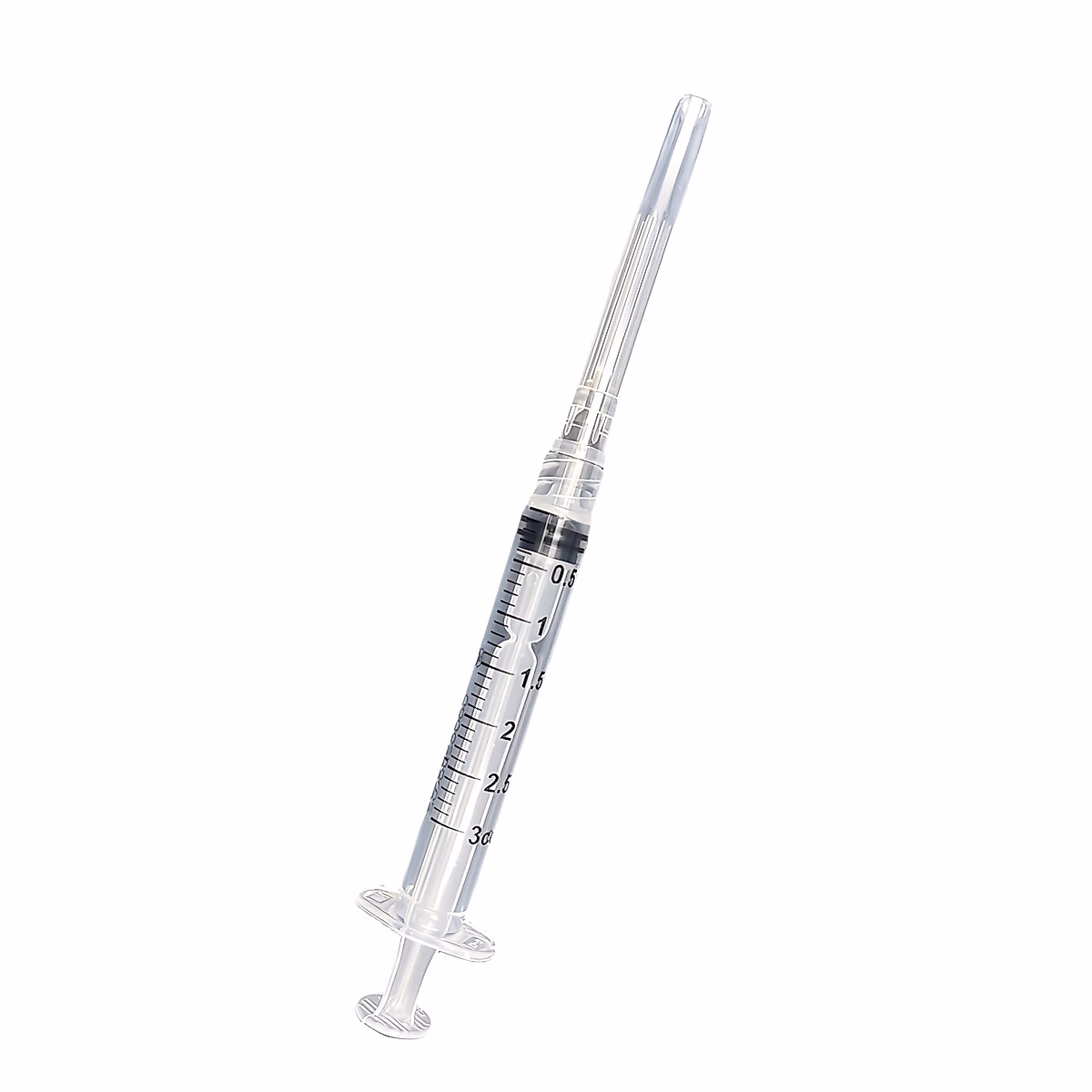 NANOSHARPS 3ml 3cc Luer Lock Syringe with Needle (Box of 100), 22Gx1", Individually Packaged 22x1