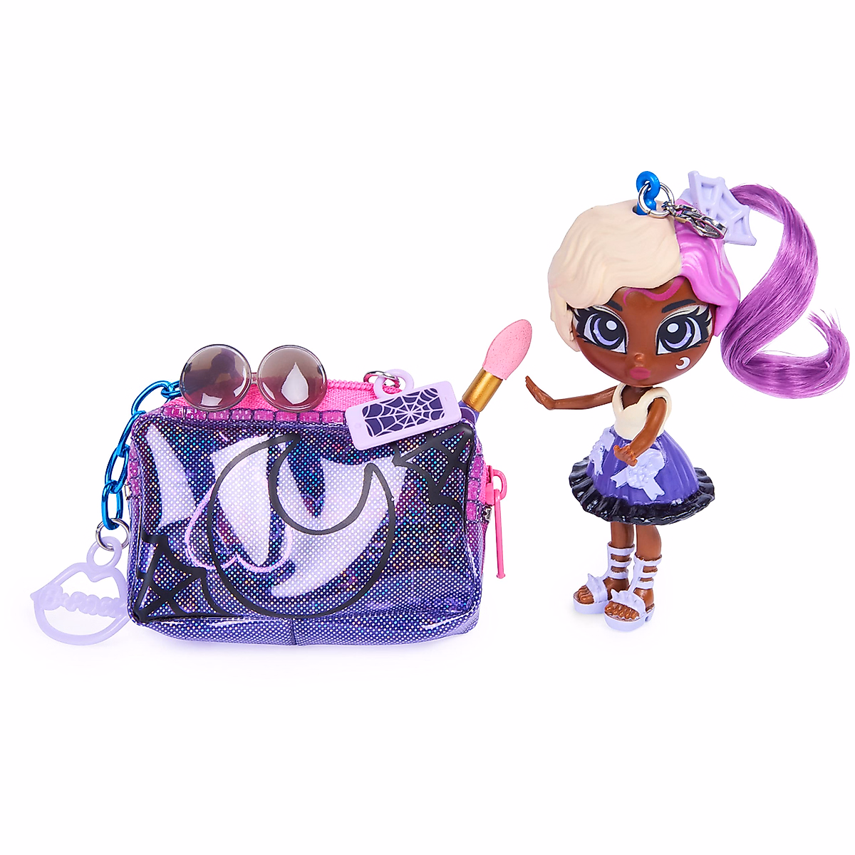 B Pack, Make-up Madness Shay Shadows Deluxe Color Change Doll, Accessories and Playset with 20 Surprises, Kids Toys for Girls Ages 5 and up