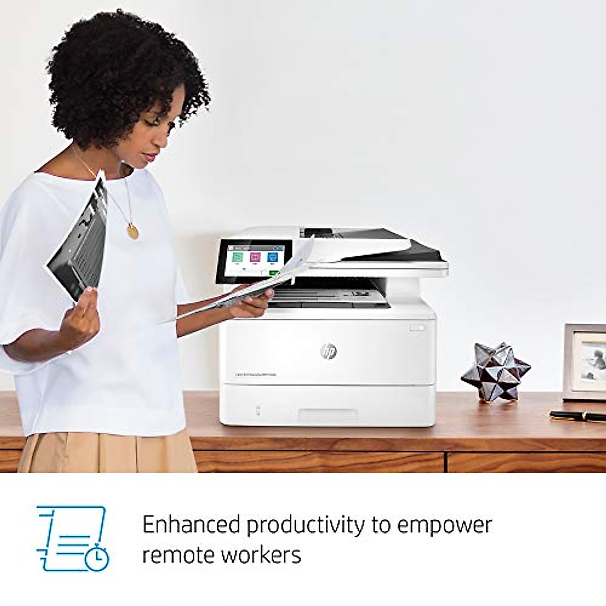 HP LaserJet Enterprise MFP M430f Monochrome All-in-One Printer with built-in Ethernet & 2-sided printing (3PZ55A)