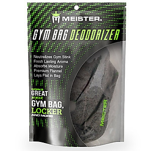 Meister Crown Gym Bag & Locker Deodorizer - Absorbs Stink and Leaves Gear Fresh - Fresh Linen