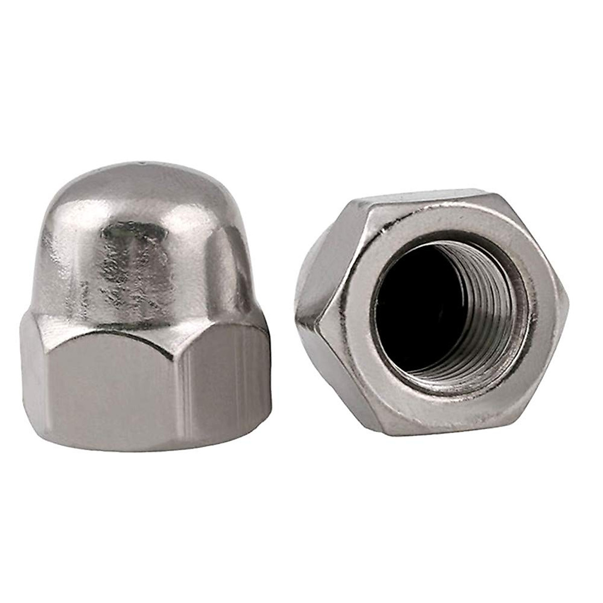 FullerKreg 1/4"-20 Acorn Cap Nuts,18-8 Stainless Steel, Quantity 30