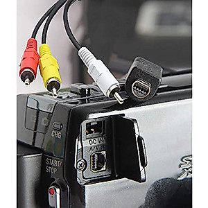 Tobysome Replacement Sony AV Cable for Handycam, VMC-15FS VMC-30FS 10Pin Audio Video Cable Cord Wire for Sony Handycam Camcorder Camera DCR-SR90/ DPP-EX50/ HDR-CX7/ HDR-FX7 and More Models (1.2m)