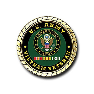 US Army Vietnam Veteran Challenge Coin - Officially Licensed