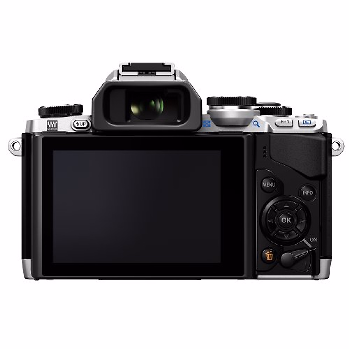 Olympus OM-D E-M10 Mirrorless Digital Camera with 14-42mm 2RK lens (Silver)