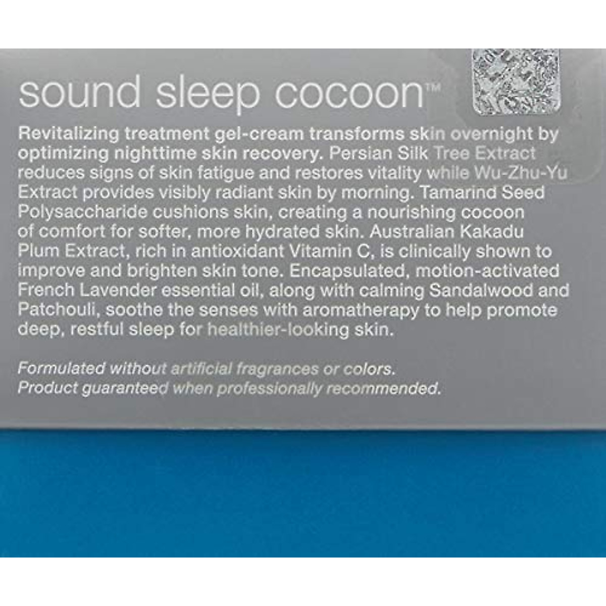Dermalogica Sound Sleep Cocoon (1.7 Fl Oz) Face Moisturizer Gel with Essential Oils - Promotes Restful Sleep for Radiant, Healthier-Looking Skin