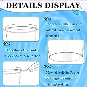 XINGLIAN 100 Pieces Plastic Souffle Cups, 1 OZ Disposable Clear Leak Proof Sauce Cup With Hinged Lid, Used for Various Sauces, Food Samples, Storage Crafts