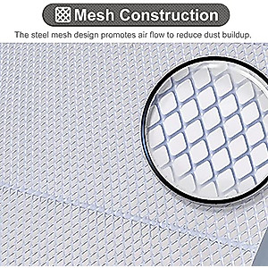 Magazine Rack Brochure Display Rack Steel Magazine Rack, Library Exhibition Hall Exhibition Literature Poster Organizer Rack 4 Tiers, Easy to Assemble (Color : White)