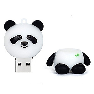 Aneew 16GB Pendrive Cartoon Cute Animal Panda Model 2.0 USB Flash Pen Drive Memory Thumb Stick Storage Data Photograph Graduation School Gift