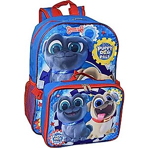 Puppy Dog Pals 16" Backpack W/ Detachable Lunch Box