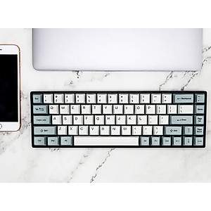 Akko 3068 Mini Mechanical Gaming Keyboard Bluetooth Wired Dual Mode Cherry MX Switch PBT Keycaps (Cherry MX Red)