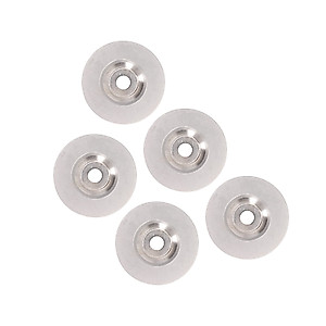 5Pcs Diamond Grinding Cup Wheel,Vacuum Brazed Grinding Disc for Granite Marble Iron Steel Masonry 800 Grit 4in