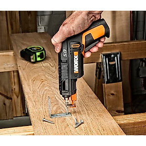 Worx 4V Electric Screwdriver, Rechargeable Cordless Power Screwdriver Set with 6 Bits, Screw Holder, Charger - WX255L
