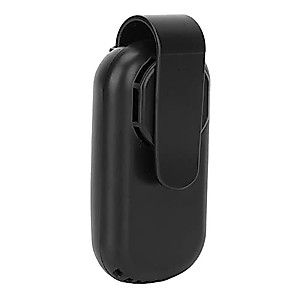 Face Mask Fan,Mini Wearable Cooling Fan,Portable Two Speed Fan with Clip,300mAh Rechargeable Quiet Air Fan for Outdoor Travel(Black)