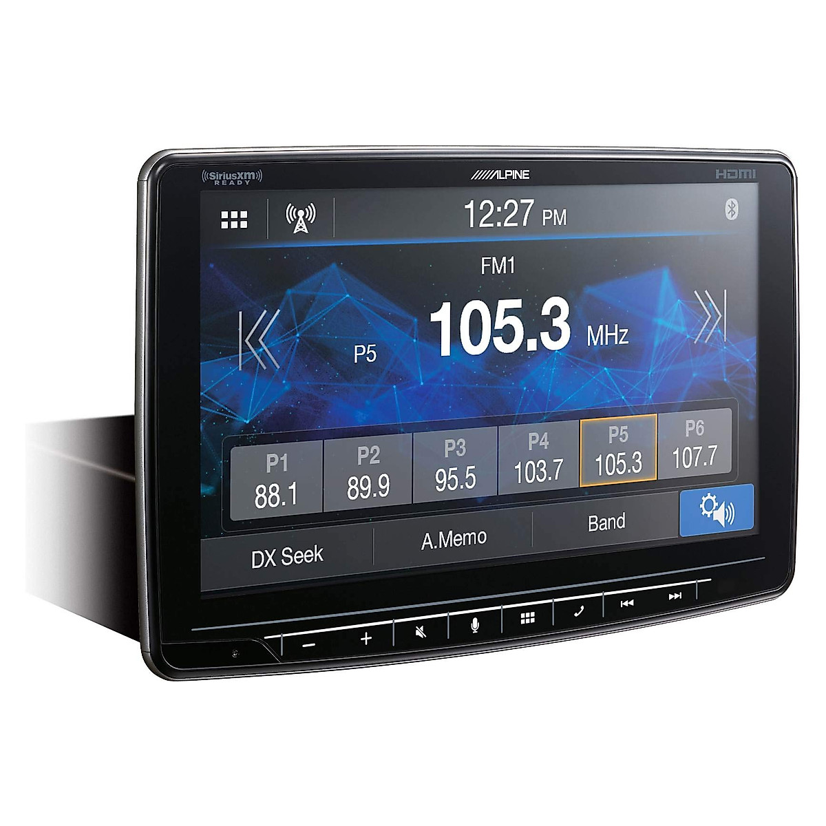 Alpine Halo9 iLX-F409 Digital Multimedia Receiver a 9" Touchscreen That Fits in a DIN Dash Opening