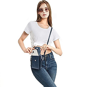 KUKOO Small Crossbody Phone Bags for Women Cell Phone Purse Wallet with Card Slots