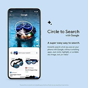 Google Pixel 8 - Unlocked Android Smartphone with Advanced Pixel Camera, 24-Hour Battery, and Powerful Security - Obsidian - 256 GB
