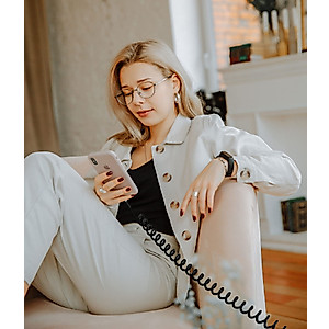 iPhone Charger Cable for Car (3FT/5FT), 2Pack Coiled Lightning Cable, [Apple MFi Certified] Retractable Charging Cord Compatible with iPhone 14/13/12/11 Pro Max/XS MAX/XR/XS/8/iPad/iPod/CarPlay