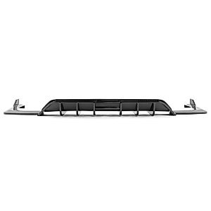 IKON MOTORSPORTS, Rear Bumper Lip Compatible with 2021-2024 Kia K5 GT-Line, Carbon Fiber Print PP Rear Diffuser Lip Spoiler Splitter Bodykit