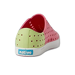 Native Shoes Jefferson Sugarlite Block (Little Kid) Dazzle Pink/Shell White/Celery Maria Starfish Block 2 Little Kid M