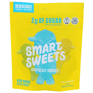 SMART SWEETS Sour Blast Buddies, 5.3 OZ