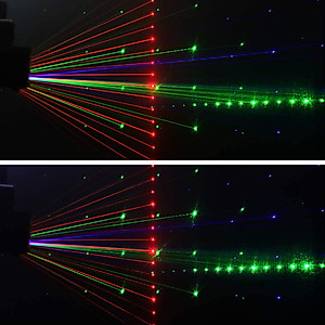 U`King Party Lights 9 Lens DJ Disco Ball RGB LED Stage Lighting with Sound Activated and Remote Control Laser Lights for Parties Birthday Wedding Karaoke Bar Stage Live Show