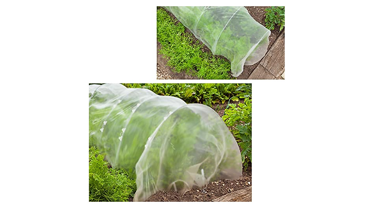 Garden Hoop Kit for Raised Beds - Grow Tunnel & Greenhouse DIY