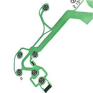 FainWan Flex Ribbon Conductive Film Keypad Compatible with PlayStation PS4 Pro Controller Dualshock 4 JDS-050 / JDS-055 Incl (+) Screwdriver