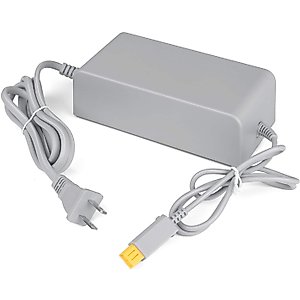 Console Charger for Wii U, AC Adapter Power Supply Replacement for Nintendo WiiU Console (Not compatible with Nintendo Wii)