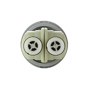 DANCO Single-Function Pressure-Balance Temperature Control Hot and Cold Water Cartridge for Delta Momitor, White, RP46074, 1-Set (10664)