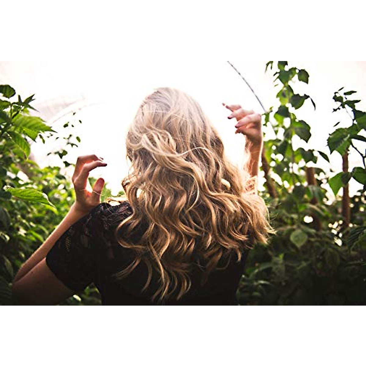 MODVICA 3 Barrel Curling Iron Wand 26mm Hair Waver Temperature Adjustable Ceramic Hair Curling Iron (Pink)