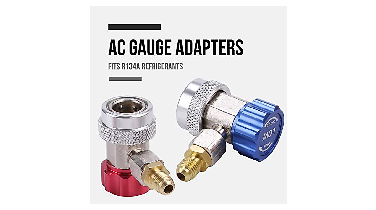 Lichamp Car A/C R1234YF R134A Adapters, AC R134 R1234 R 134A 1234YF ...