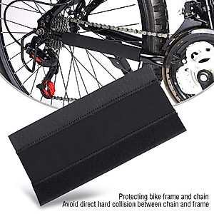 RiToEasysports 2 Pcs Chainstay Protector,Neoprene Bike Chain Guards Design Bike Frame Chain Protector Sticker Guard Bike Chain Protective Cover Wrap