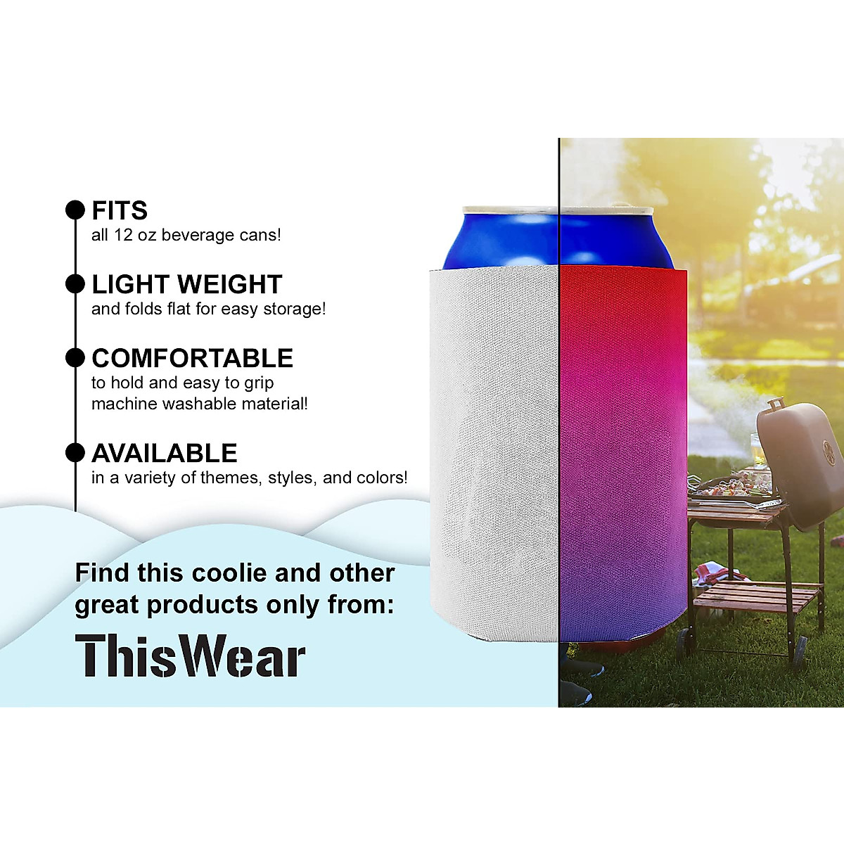 Aunt Uncle Gifts Best Effin' Aunt and Uncle Ever Funny Aunt Uncle Announcement Aunt Uncle Gift Set 2 Pack Can Coolie Drink Coolers Coolies Blue & Pink