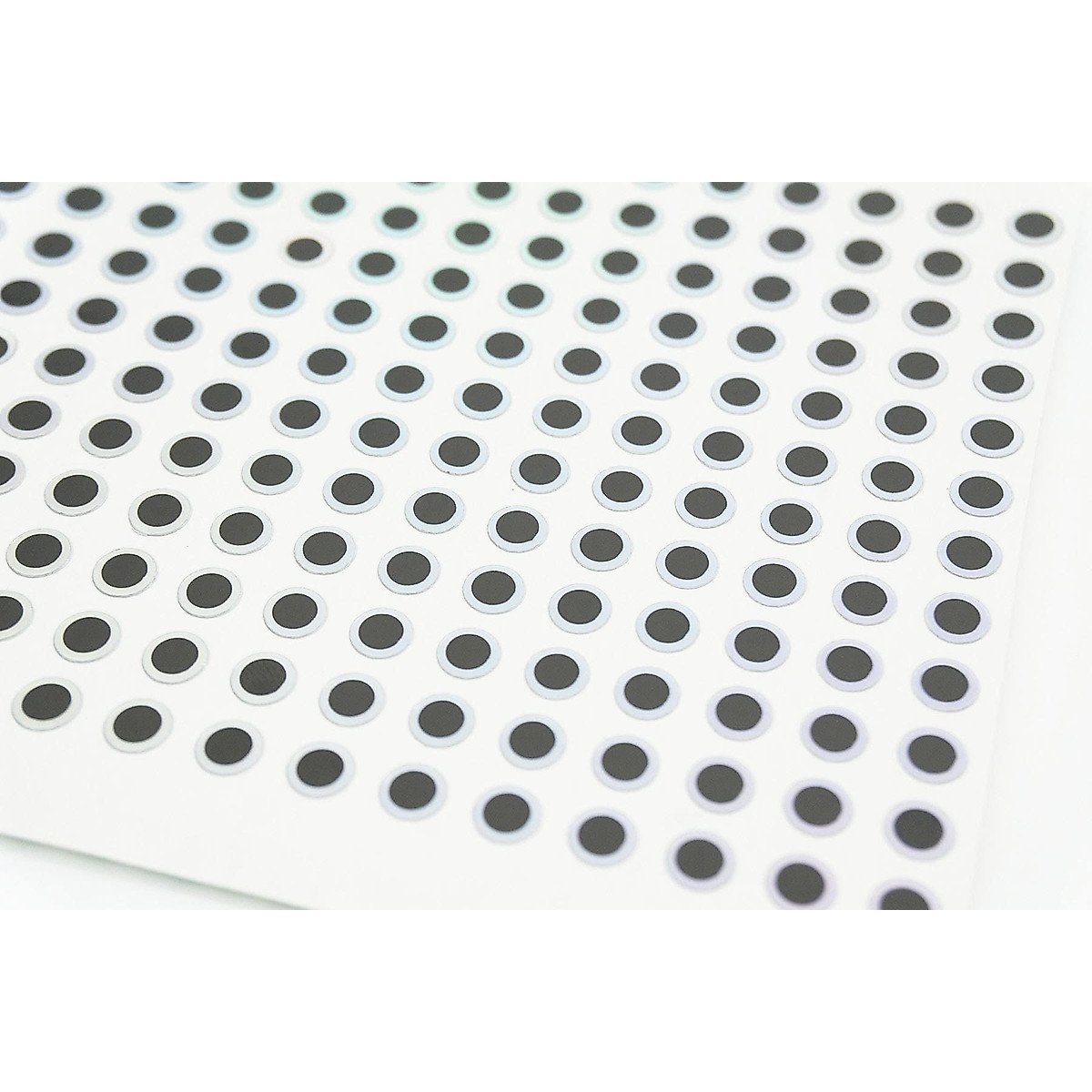 2MM-20MM Fishing Lure Eye 2D Flat Eye Fishing Eyes 2D Holographic Lure Eyes Making Fly Tying Fake Fish Eyes DIY Lifelike Realistic Artificial Holographic Fake Eyes (5MM-500PCS)