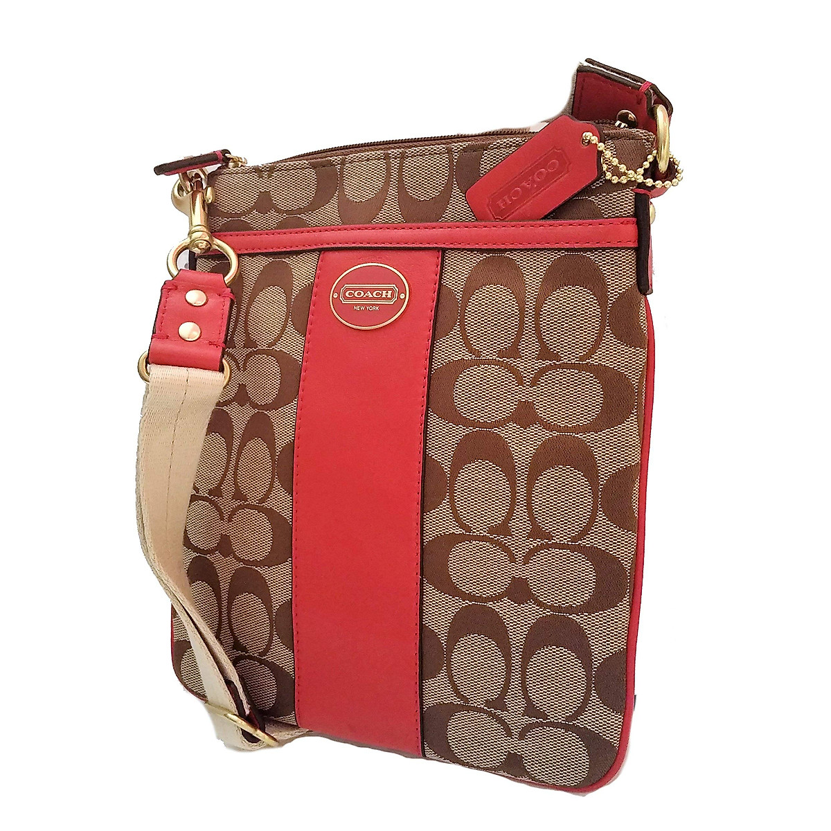 Coach Legacy Signature Swingpack Crossbody Bag