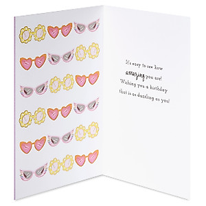 American Greetings Birthday Card for Her (As Dazzling As You)