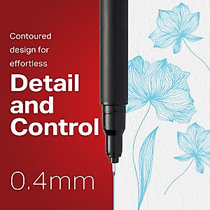 SHARPIE Pens, Fine Point (0.4mm), Assorted Colors, 12 Count