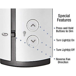 Casablanca Hunter Fan Company 99019 Universal 4 Speed Control System, White