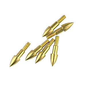 SHARROW 50pcs Archery Broadheads 75 Grain Arrowhead Screw-in Arrow Heads Hunting Arrow Tips Point for Recurve and Compound Bow