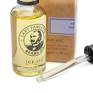 Captain Fawcett's Private Stock Beard Oil, (50ml/1.7oz)