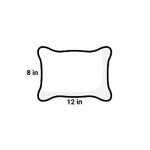 Chandler 4 Corners Artist-Designed Happy Hour Blue Hand-Hooked Wool Decorative Throw Pillow (8” x 12”)