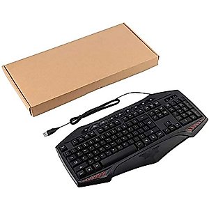 SANOXY Universal Backlit Multimedia Gaming Keyboard, Wired LED Game Keyboard