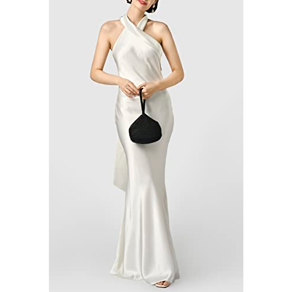 BABEYOND Women's Rhinestone Clutch Evening Bags Sparkly Glitter Triangle Purse for 1920s Party Prom Wedding