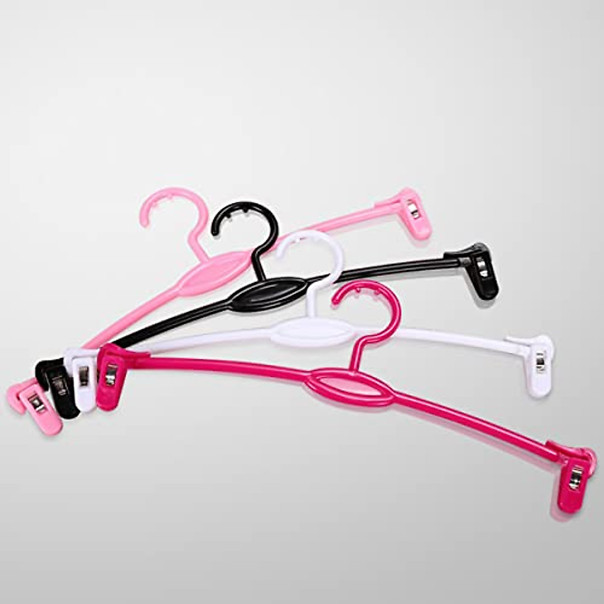 15pcs Plastic Clips Underwear Trousers Simplicity Shop Drying Clothes Pants Coat with Practical Bra Rack Dresses Panties Skirt Laundry Home Hangers for Support Holder Pink