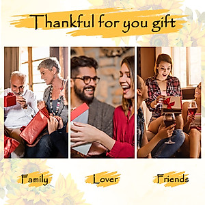 Sending Sunshine Gift, 9 Pcs Sunflower Gifts for Women, Get Well Soon Gifts Basket Care Package Birthday Gifts Box Thinking of You Gift for Women with Inspirational Blanket Candle for Mom, Sister, Her