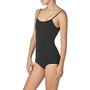 Capezio Women's Classic Camisole Leotard with Adjustable Straps, Black, Small
