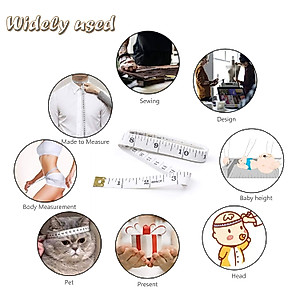 BIHRTC Embroidery Thread Scissors Sewing Thimble Needles Kit Sharp Sewing Scissors Small Craft Scissor for Crafting Art Work Threading Needlework with Tape Measure