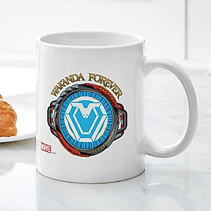 CafePress Wakanda Forever Arc Reactor Mugs Ceramic Coffee Mug, Tea Cup 11 oz